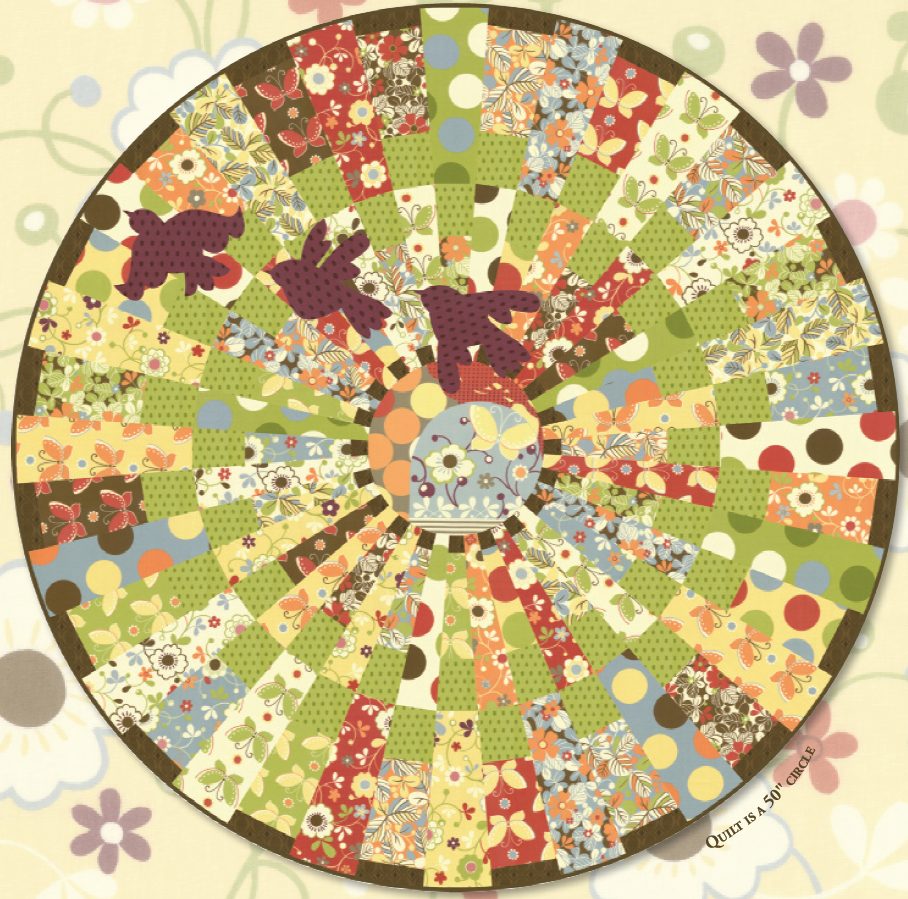 Free Pattern Freebird Circle Quilt By Momo
